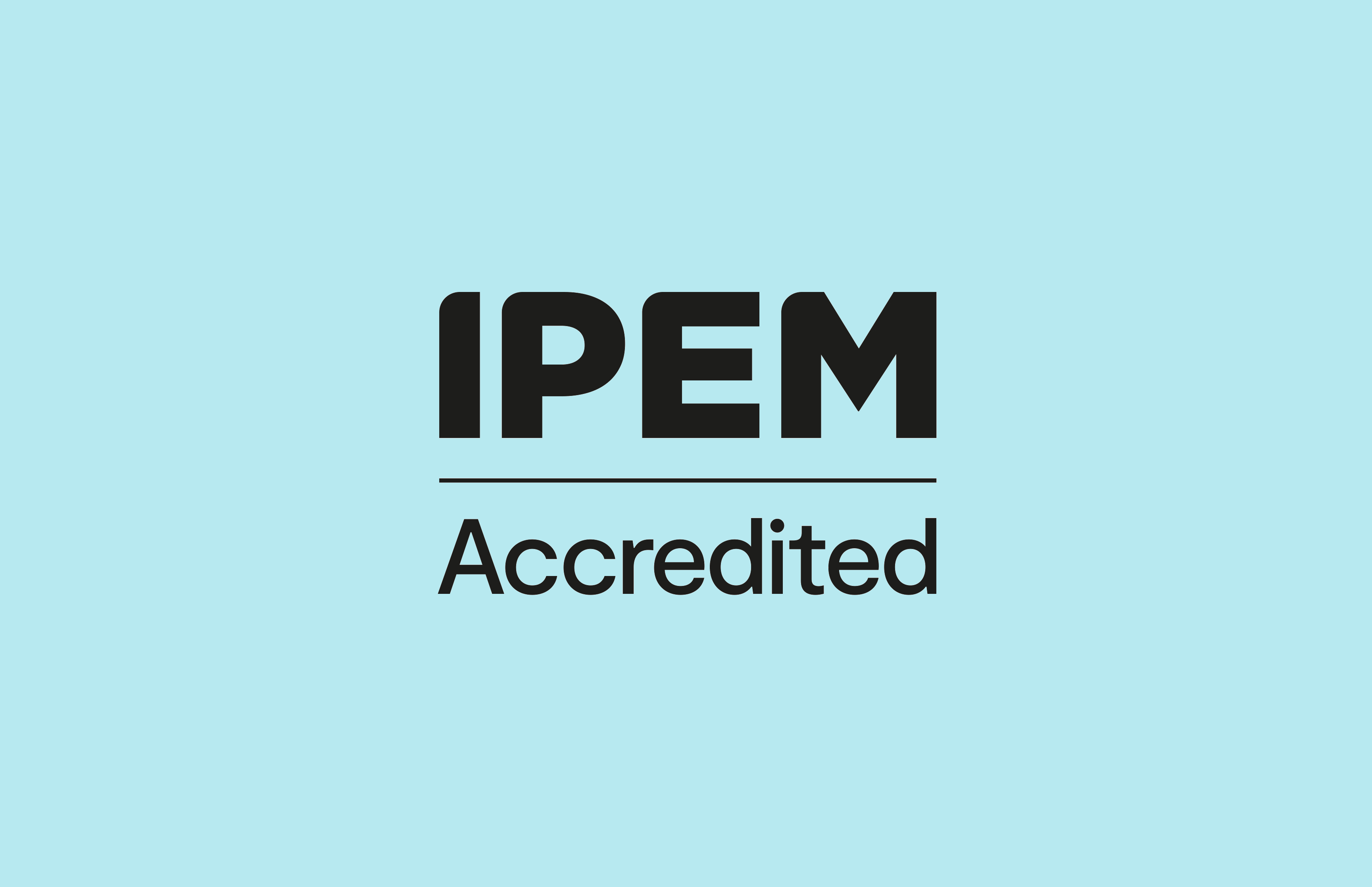 Masters Level Accreditation - IPEM